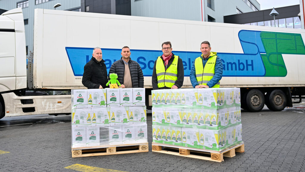 Werner & Mertz spendet Reiniger und Hygieneprodukte - Werner & Mertz
